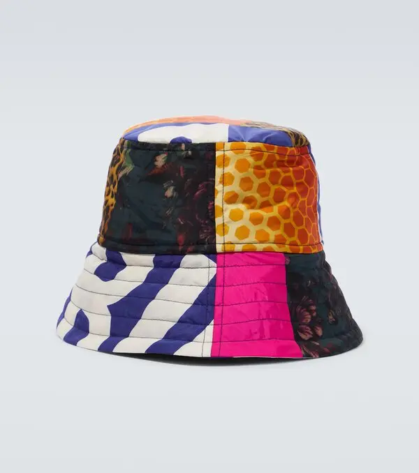 Dries Van Noten Patchwork Bucket Hat