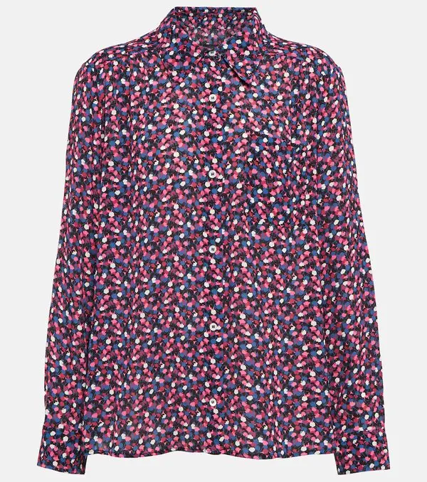 A.p.c. Capucine Printed Shirt