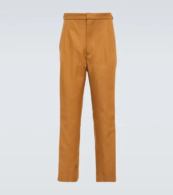 King & Tuckfield Cotton And Linen Trousers