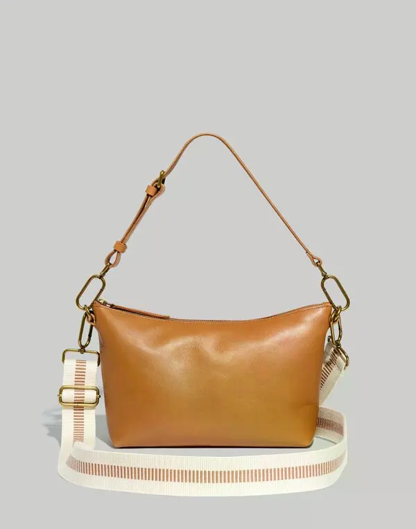 Madewell Mw Leather Carabiner Crossbody Sling Bag - Timber Beam