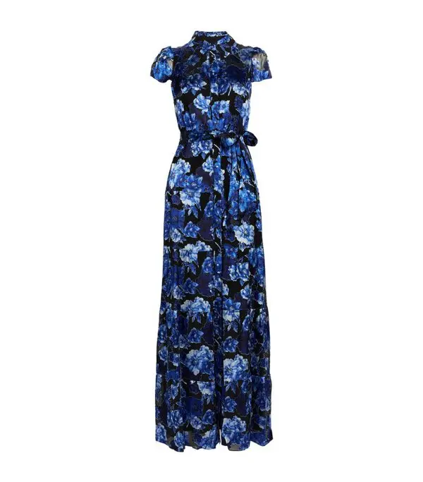 Alice + Olivia Floral Miranda Maxi Dress - Multi | Editorialist