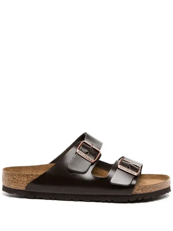 BIRKENSTOCK Arizona Slip-on Suede Sandals - Brown