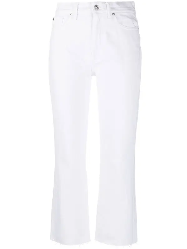7 For All Mankind Mid-rise Cropped Trousers