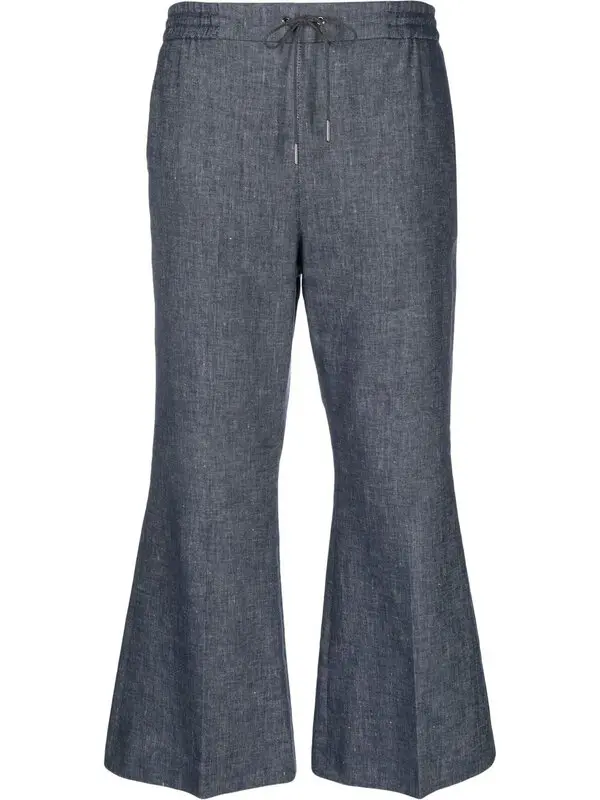 Fabiana Filippi Flared Cropped Trousers