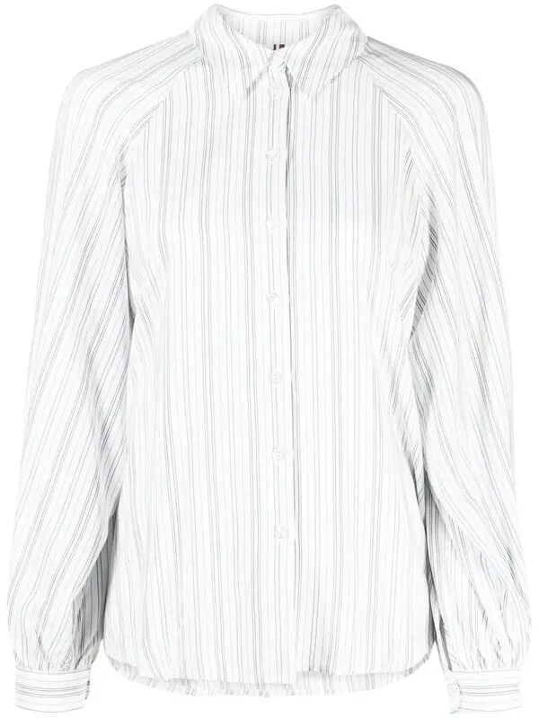 Tommy Hilfiger Viscose Striped Shirt