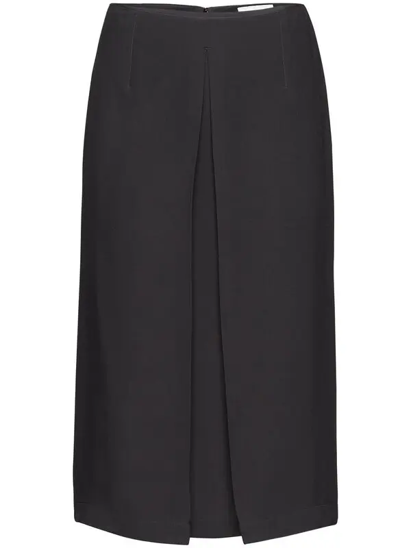 FERRAGAMO Pleated Midi Skirt