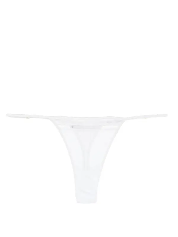 Kiki De Montparnasse Intime G-string Thong - White