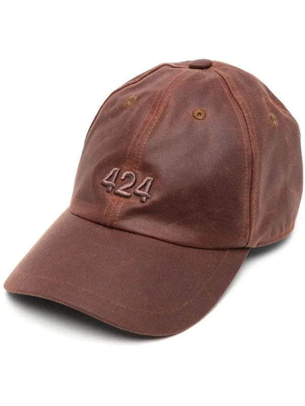 424 Embossed Logo Baseball Cap