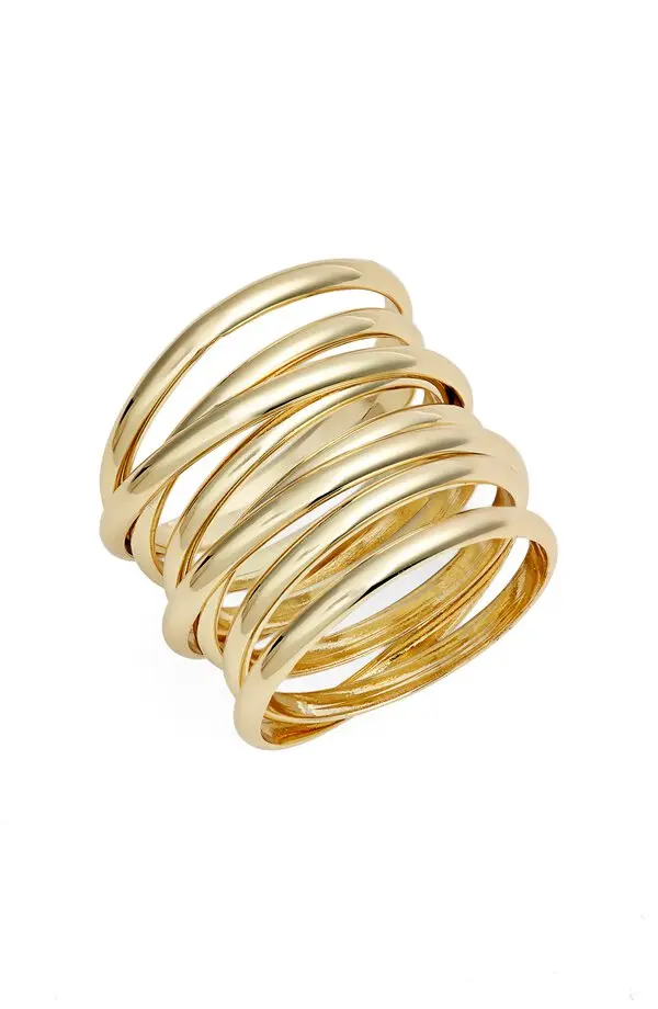 Buy Nordstrom Wide Coil Ring - Gold At 50% Off | Editorialist
