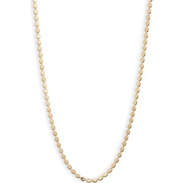 SHYMI Thin Dot Chain Necklace
