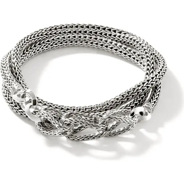 John Hardy Classic Chain Asli Wrap Bracelet