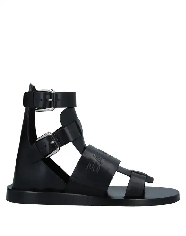 Balmain Sandals In Black 43% Off Editorialist