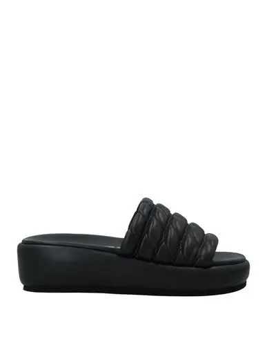 STRATEGIA Slide Sandals With Round Toeline