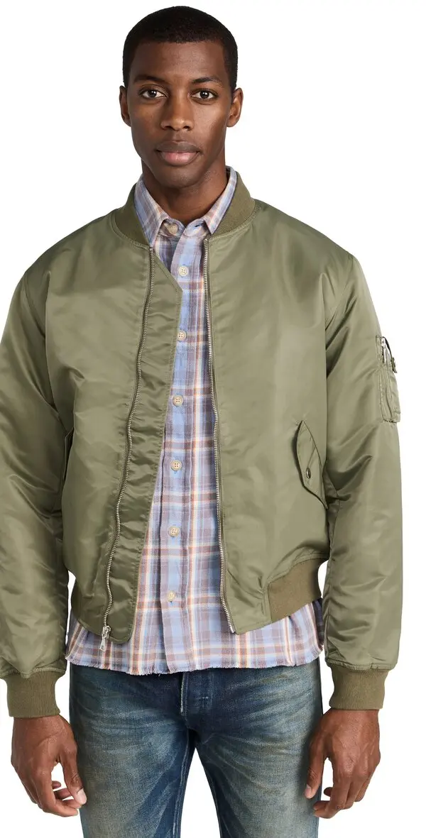 John Elliott Bogota Bomber Ii Jacket - Olive