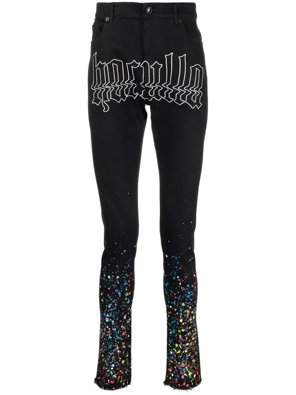 HACULLA. Smothered In Paint Skinny Jeans