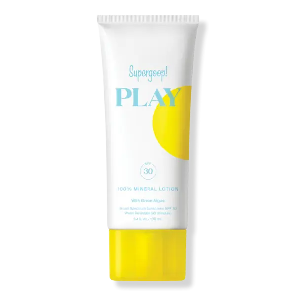 SUPERGOOP Play 100% Mineral Lotion Spf 30 Sunscreen With Green Algae - One-color
