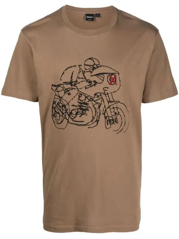 Deus Ex Machina Riding Graphic-print T-shirt