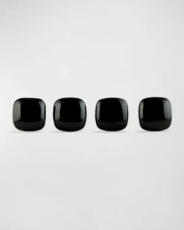 David Yurman Me's Streamline Cushion Onyx Shirt Studs