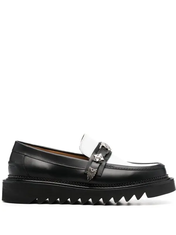 TOGA VIRILIS Plaque-detailing Loafers