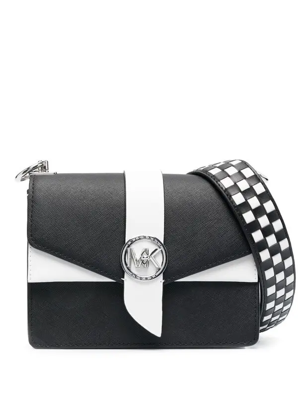 Michael Kors Greenwhich Leather Shoulder Bag
