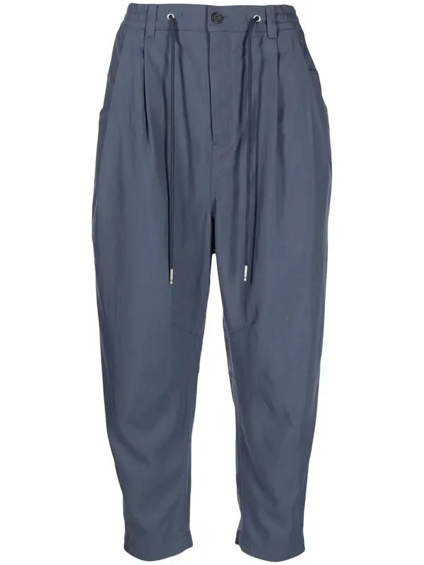 SONGZIO High-waisted Cropped Trousers