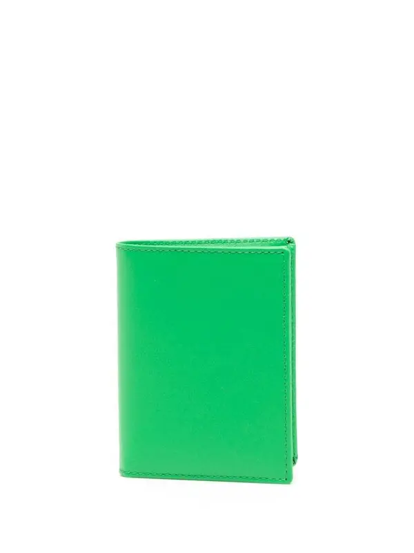 Comme Des Garçons Bi-fold Card Holder - Green