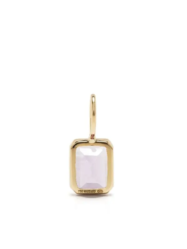 WE BY WHITEBIRD 18kt Yellow Amethyst Pendant - Gold
