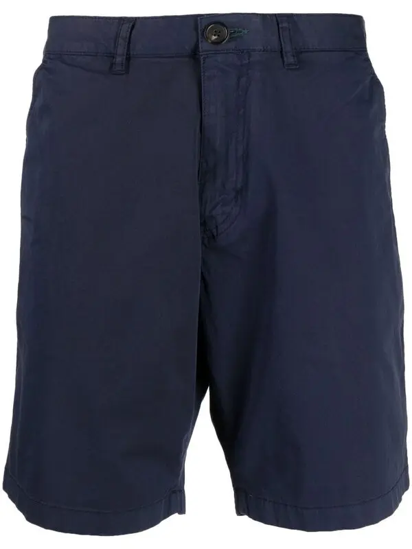 Paul Smith Straight-leg Bermuda Shorts - Blue