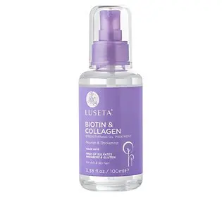 LUSETA BEAUTY Luseta Biotin & Collagen Strengthening Oil Trea Tment, 3.38 Oz