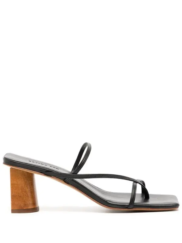 REJINA PYO Harley 65mm Open-toe Sandals - Black