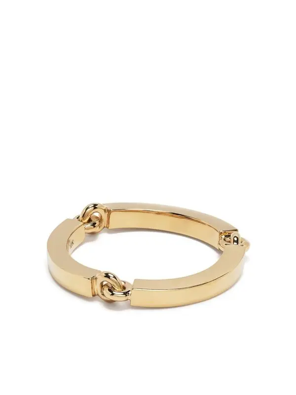 MAOR 18kt Yellow Caelum Link Ring