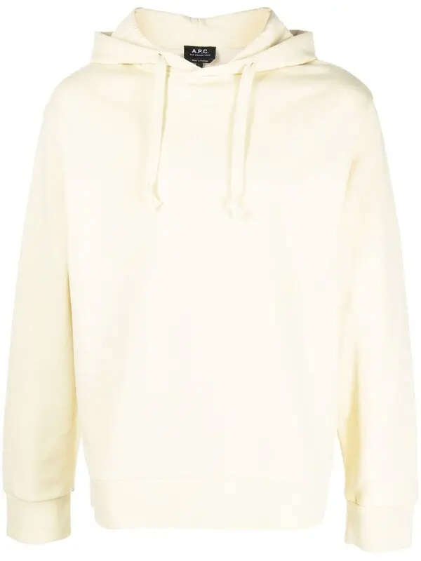 A.p.c. Logo-print Cotton Hoodie