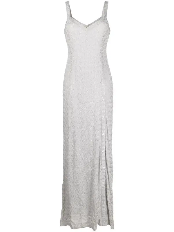 missoni crochet lam maxi dress Missoni, Zigzag lam maxi dress, Women, Multicolor, US 2, Dresses, Materialmix