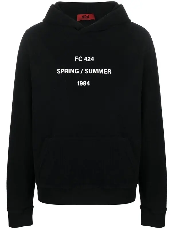 424 Embroidered Logo Hoodie