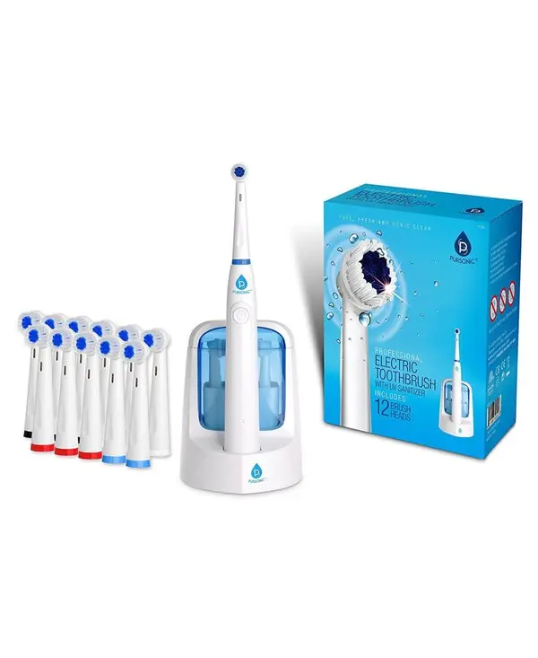 PURSONIC Ret200 Power Rechargeable Electric Toothbrush With Uv Sanitizing Function