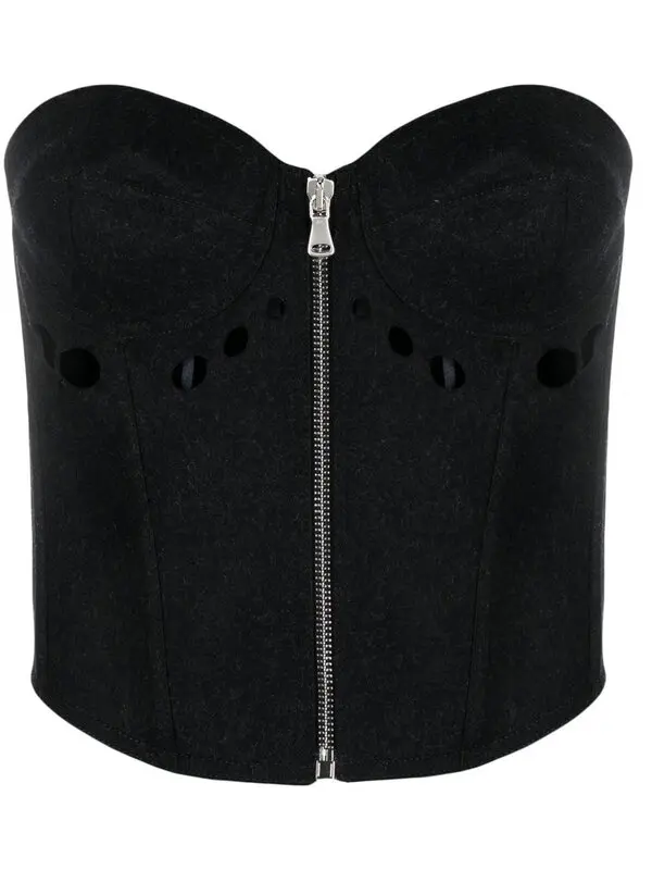 Jean Paul Gaultier Lace-up Corset Top