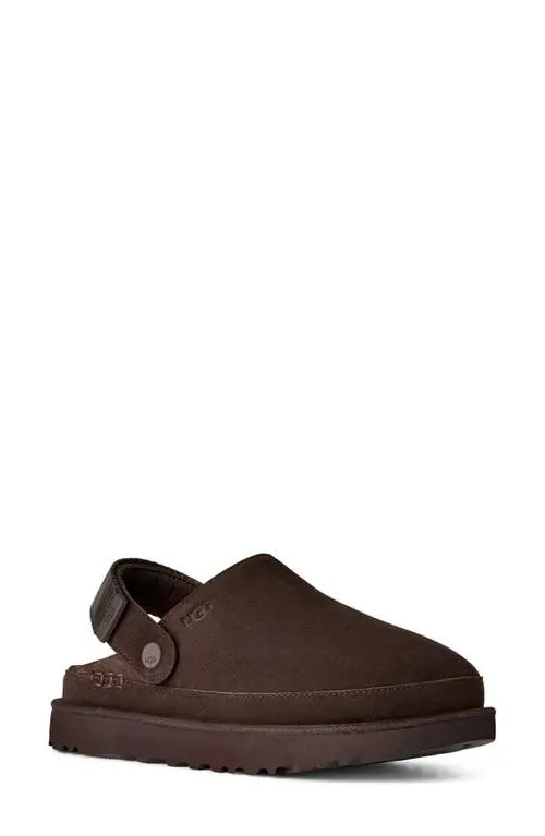 UGG Goldenstar Clog - Dark Chestnut