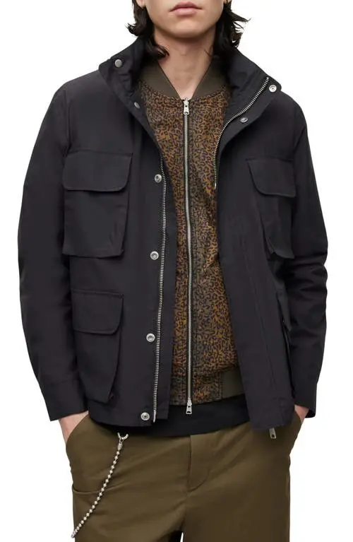 All Saints Maso Light Tech Jacket - Black/black