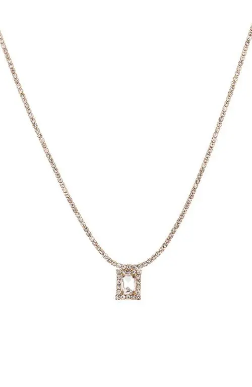 Ettika Cubic Zirconia Pendant Necklace