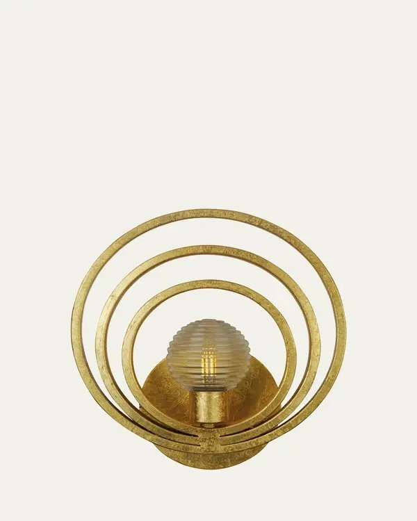 Studio M Frequency 1-light Wall Sconce - Gold Leaf