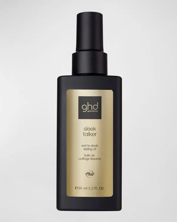 GHD Sleek Talker Wet To Sleek Styling Oil, 3.2 Oz