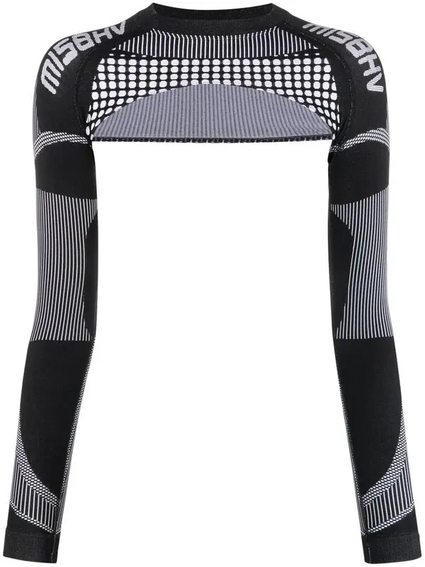MISBHV Logo-print Cropped Top