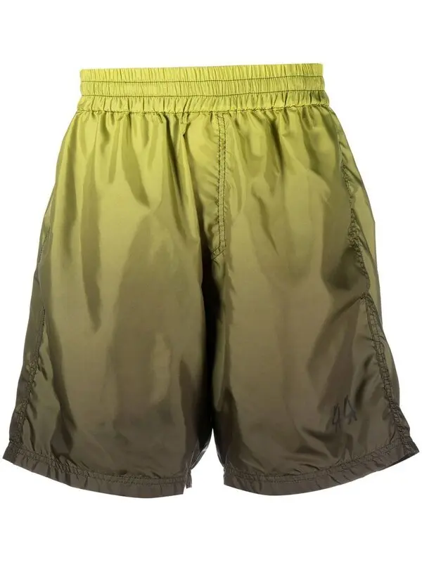 44 LABEL GROUP Gradient-effect Swim Shorts