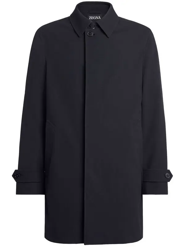 Zegna Concealed Front-fastening Coat