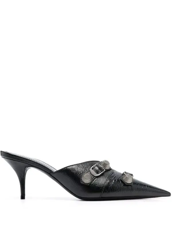 Balenciaga Cagole 80mm Pointed Mules