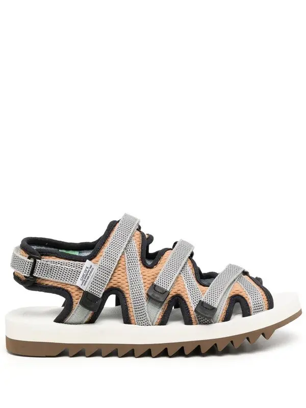 Suicoke Zip-ab Cut-out Sandals - White