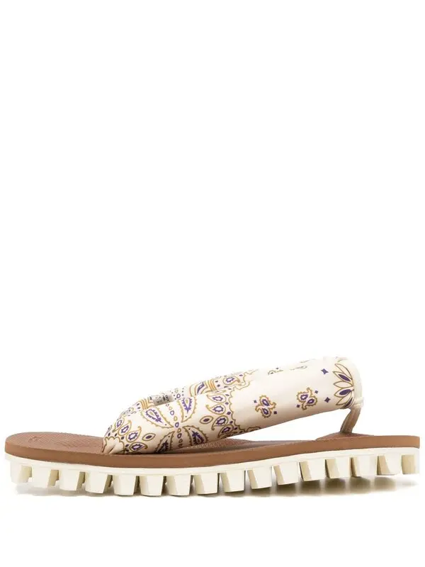 Suicoke Gta Thong Strap Sandals - Brown