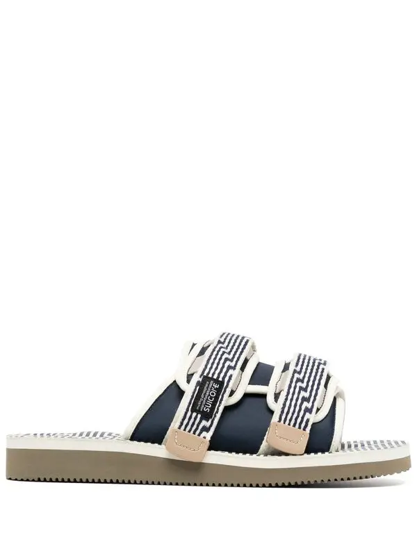Suicoke Moto Jacquard Sandals - Green