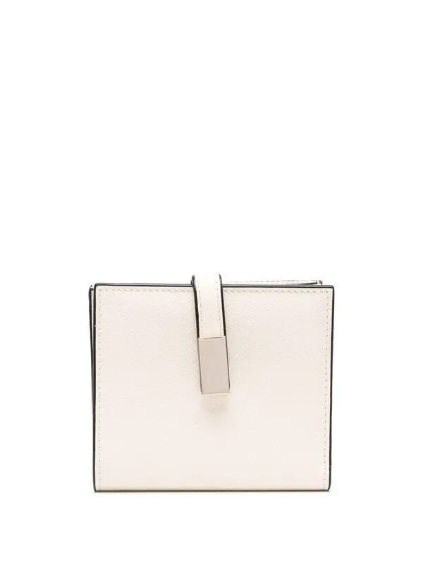 VALEXTRA Bi-fold Leather Wallet