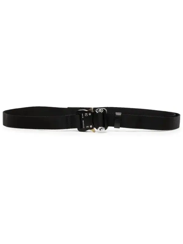 1017 Alyx 9sm Logo-Detail Belt In Black - 10% Off | Editorialist